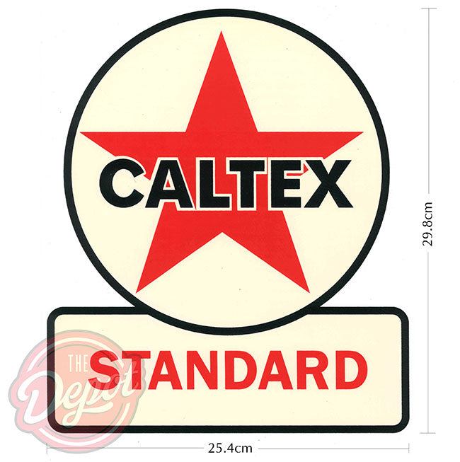 Water Transfer - 'CALTEX KEYHOLE STANDARD' Decal suit Electric Pumps ...
