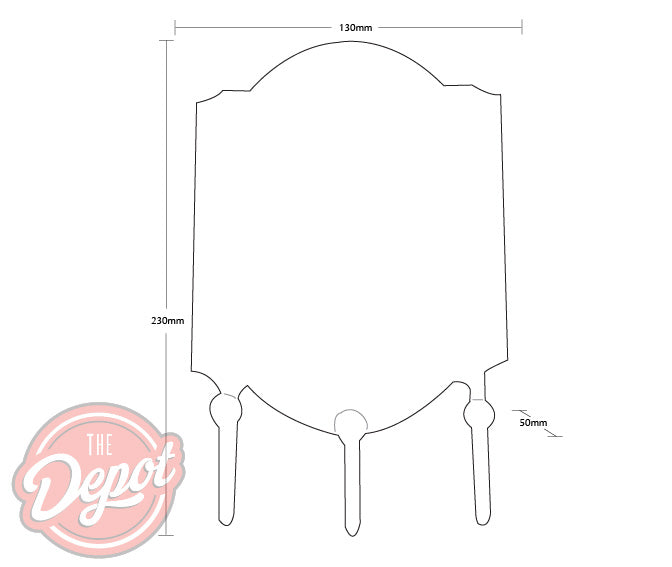 Cast Iron Sign - Shell Service with Hooks – The Depot