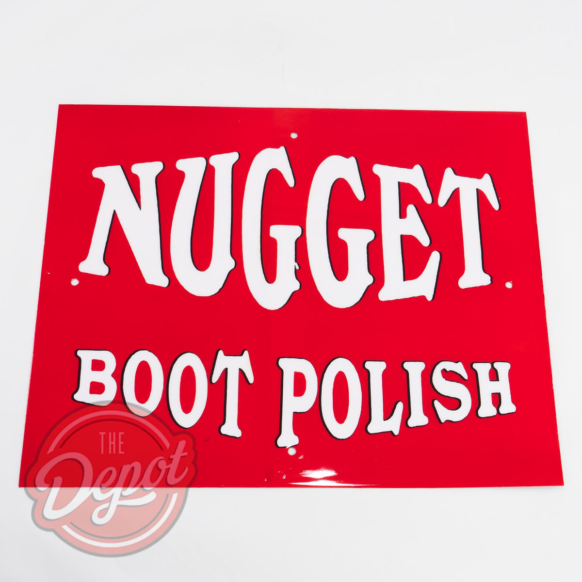 Acrylic Coated Sign - Nugget Boot Polish – The Depot