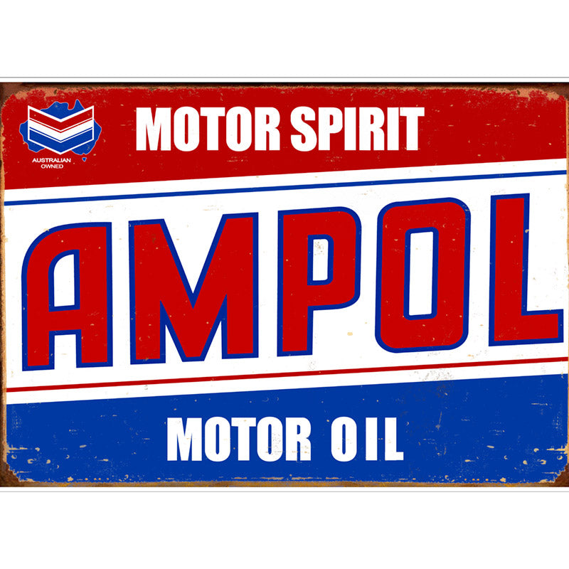 Tin Sign - Ampol Australia – The Depot