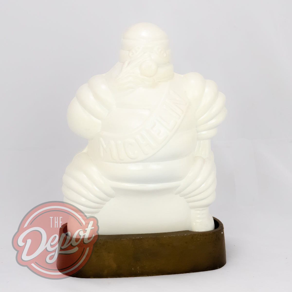 Michelin Man Glass Lamp – The Depot