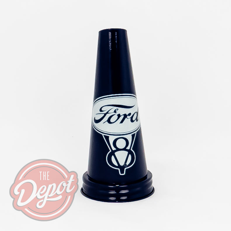 Reproduction Glass Oil Bottle - Ford Funnel – The Depot