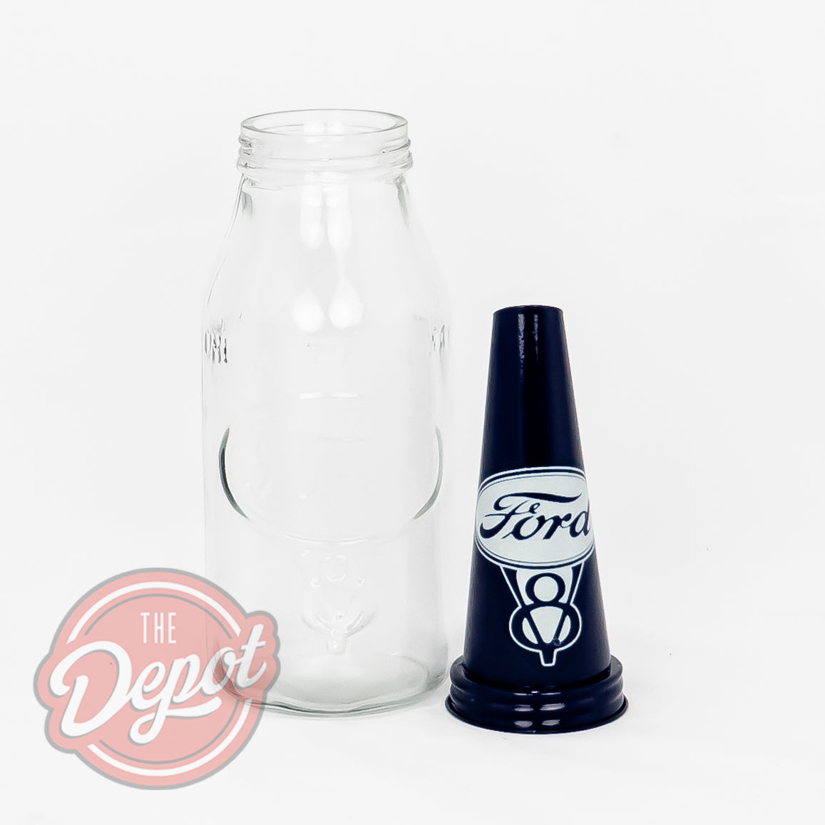 Reproduction Glass Oil Bottle - Ford Quart (Bottle only) – The Depot