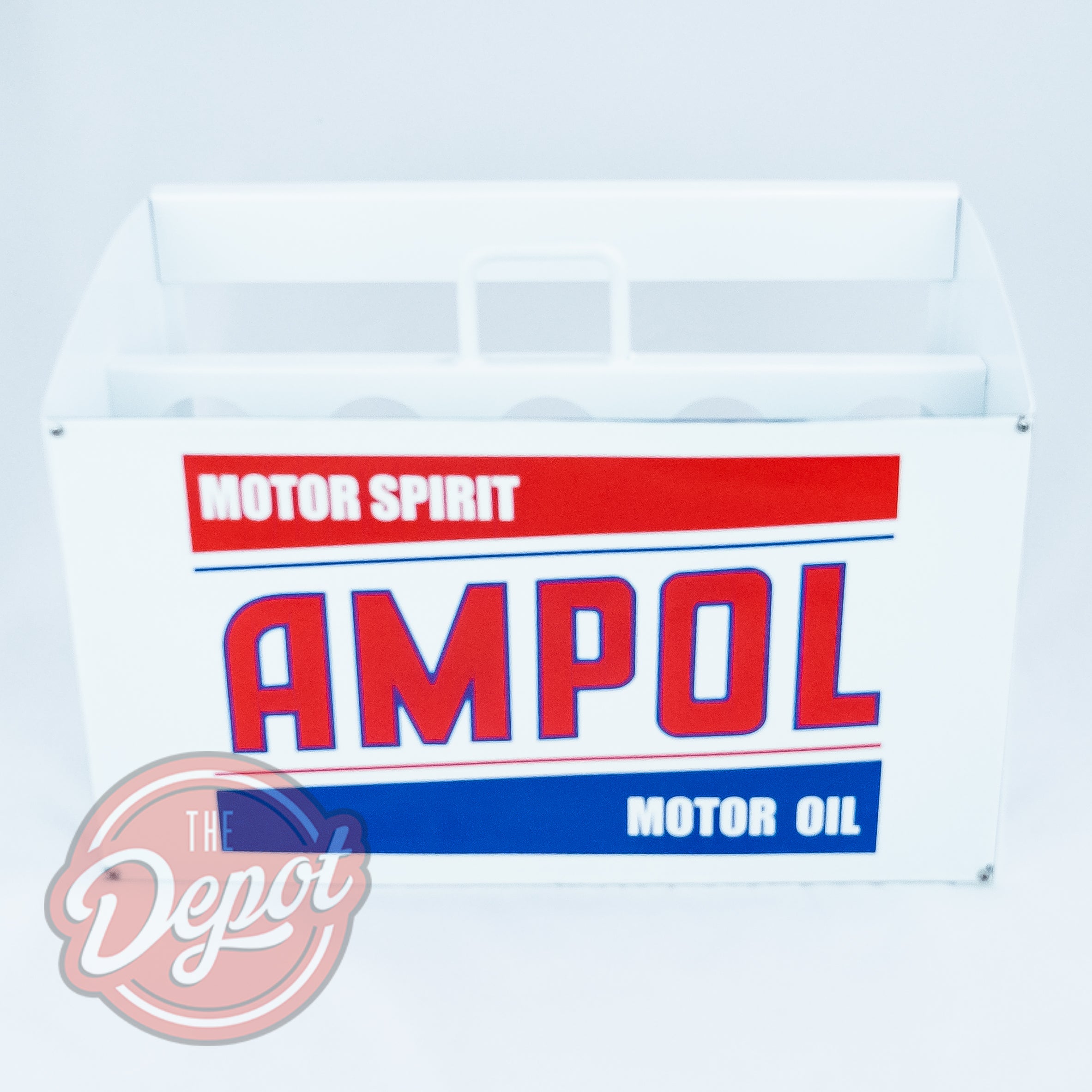 Reproduction Oil Bottle Rack - Ampol (Enamel) – The Depot