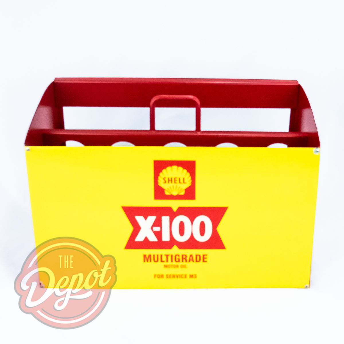 Reproduction Oil Bottle Rack - Shell X-100 (Enamel) – The Depot