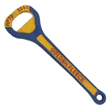 Cast Iron Bottle Opener - Golden Fleece Spanner – The Depot